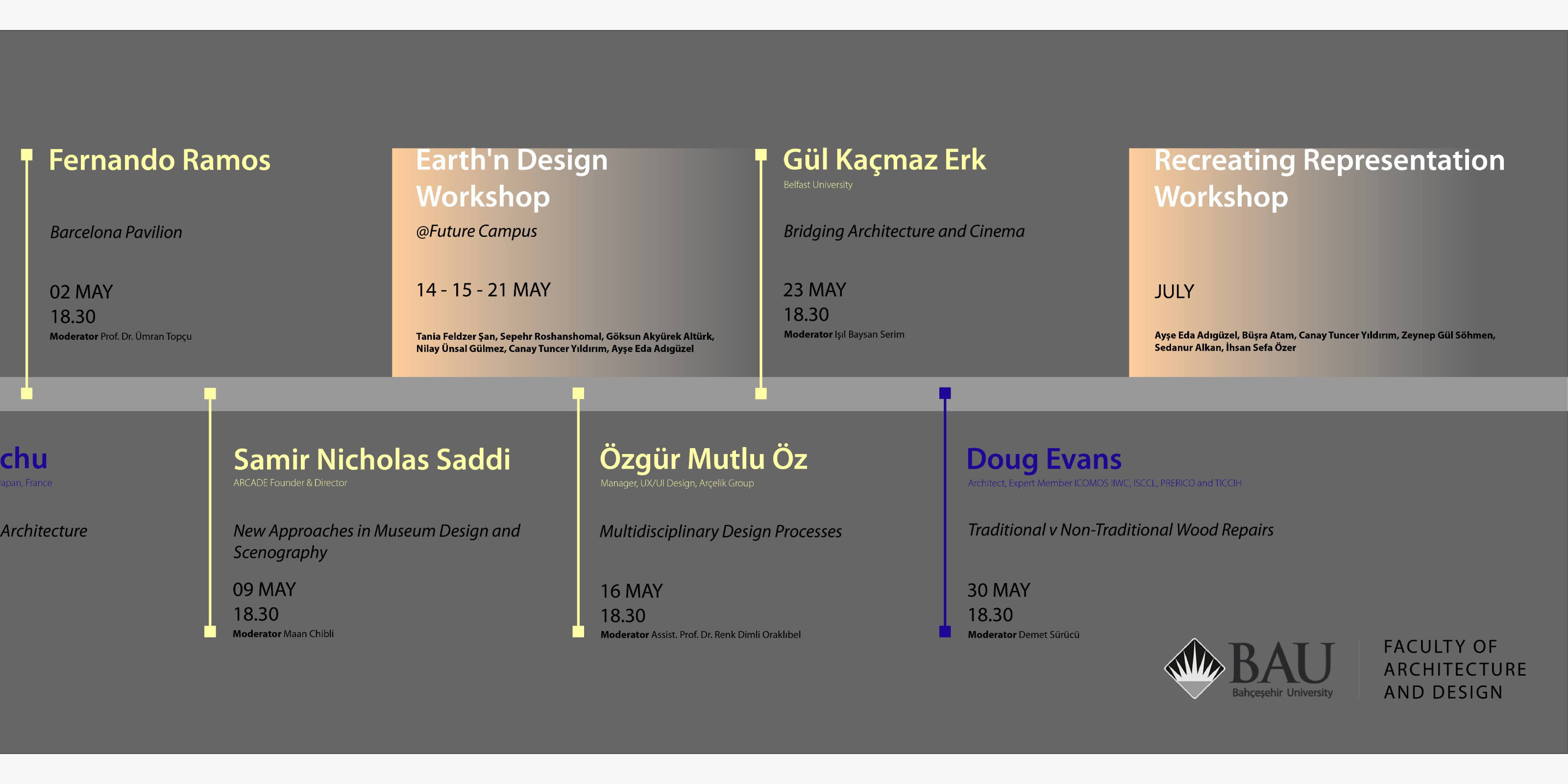 Faculty of Architecture & Design - Activity Calendar | BAU | Bahçeşehir ...