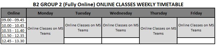 Module 5 - Classes, Rooms and Schedules | BAU | Bahçeşehir Üniversitesi