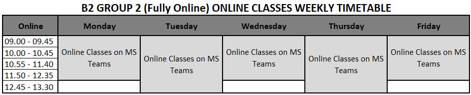 Module 4 - Classes, Rooms and Schedules | BAU | Bahçeşehir Üniversitesi