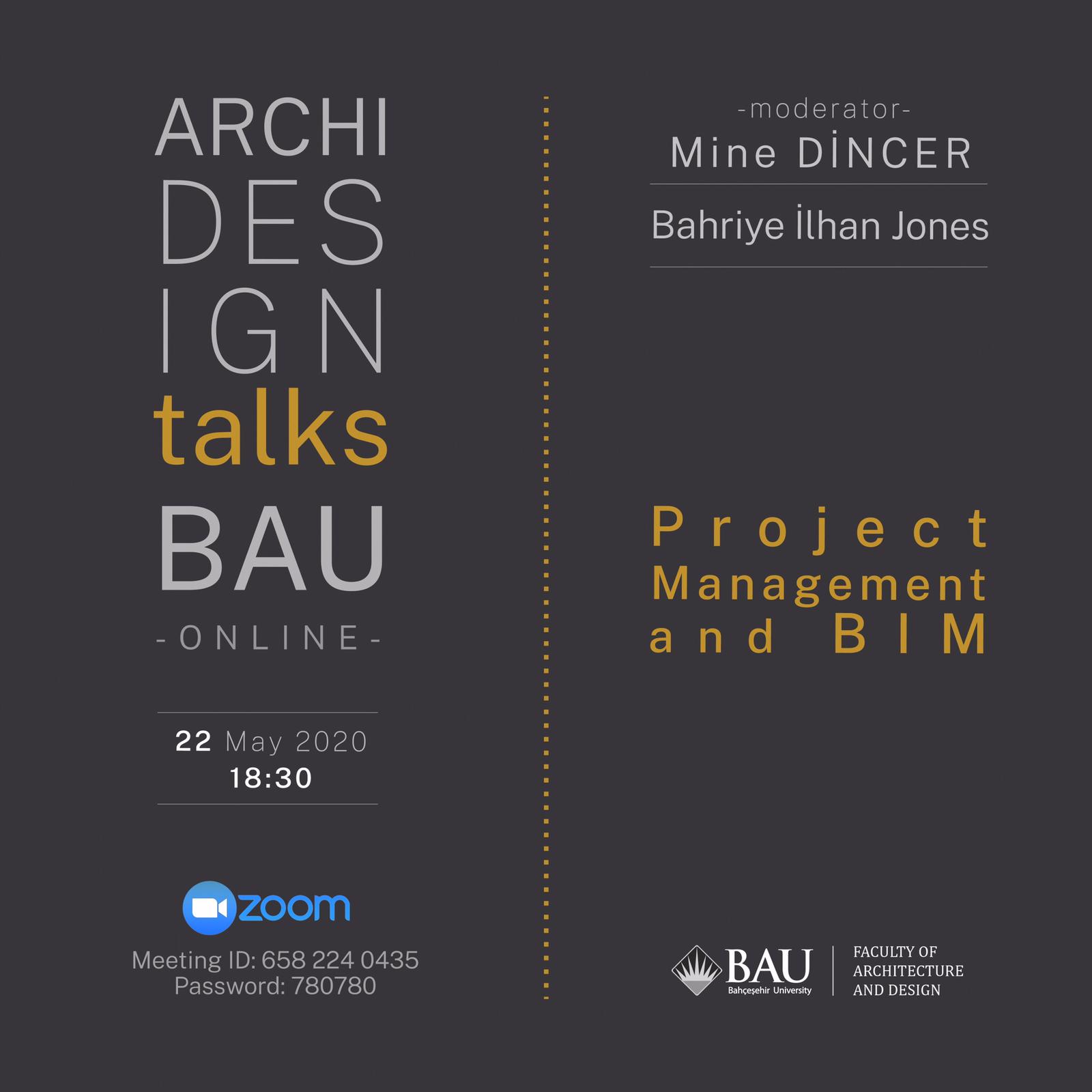 Archi Design Talks BAU Online - Project Management and BIM | BAU ...