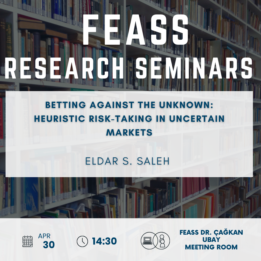 FEASS Araştırma Semineri :2025 & III | BAU | Bahçeşehir Üniversitesi