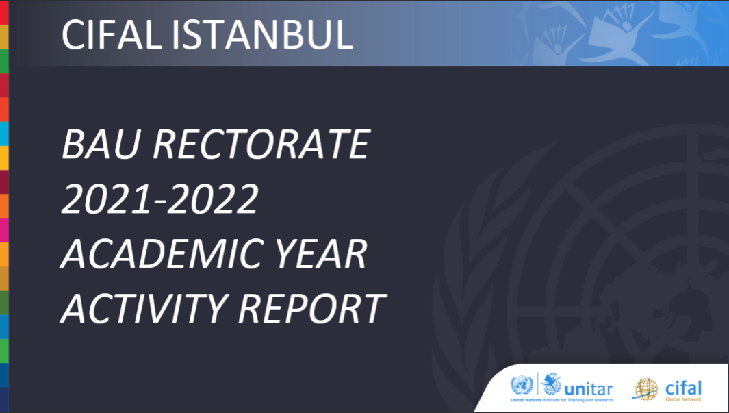 Bahçeşehir University Sustainable Development Goals Activities | BAU ...