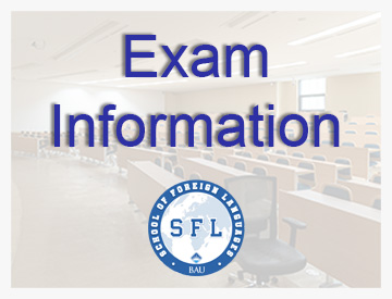 Information on All Exams | BAU | Bahçeşehir Üniversitesi